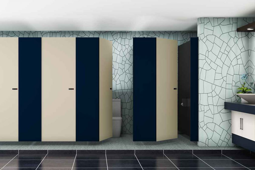 Axis: Virtually Floating Premium Restroom Partition Design - Merino ...