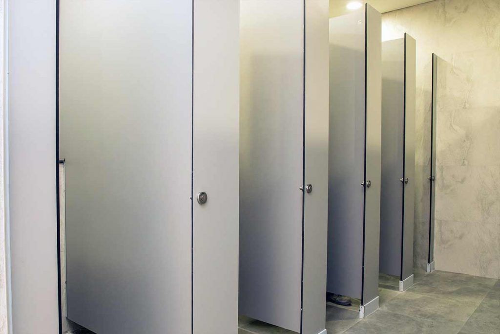 Titan 18mm Box-Up Model for Toilet Cubicle Solution - Merino Restrooms